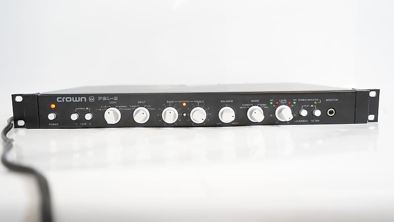 Crown PSL-2 Pre-Amp/Processor Amplifier | Reverb