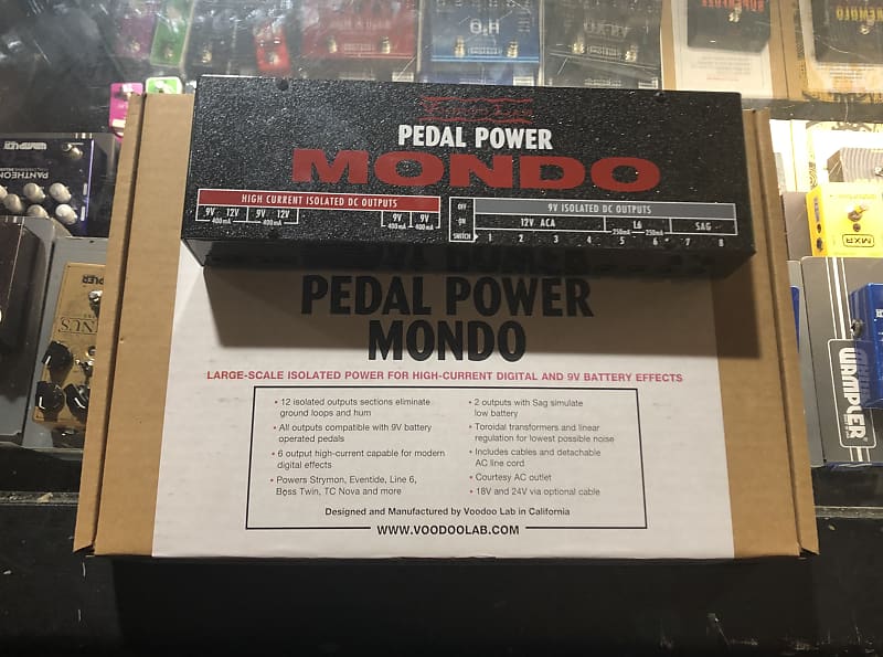 Voodoo Lab Mondo Black Sparkle | Reverb