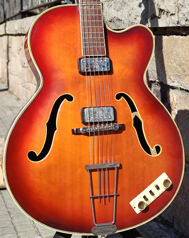 Hofner Model 457/S/E2 1960s - Sunburst | Reverb