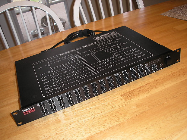 Roland M 120 Rack Mount Line Mixer 12 Channel | Reverb
