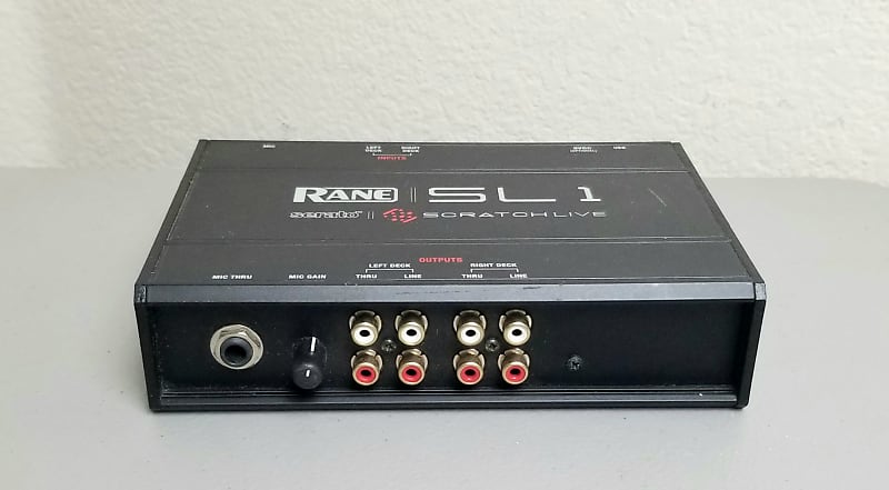 Rane SL1 SL 1 Serato Scratch Live Professional DJ USB Audio | Reverb
