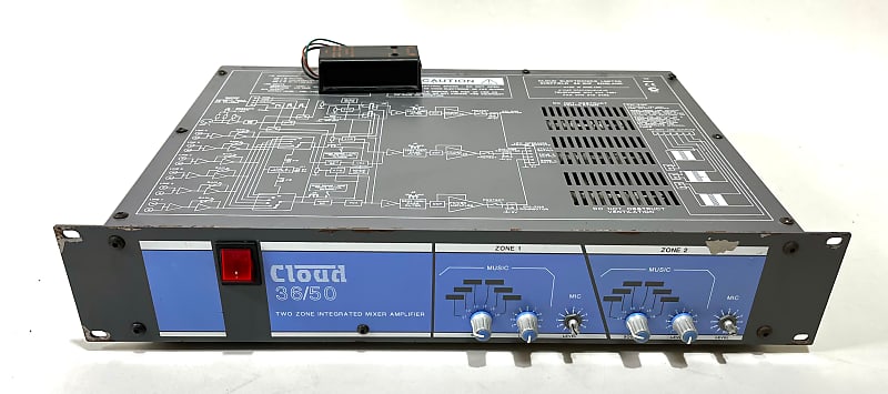 Cloud Cloud 36/50 2 Zone Mixer/Amplifier | Reverb UK