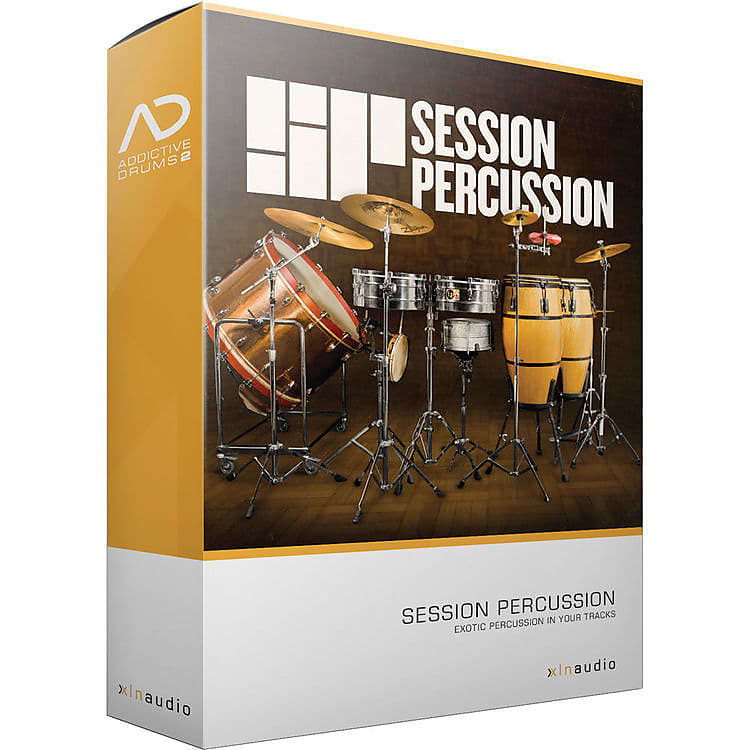 XLN Audio Addictive Drums Session Percussion ADPAK for AD2 | Reverb