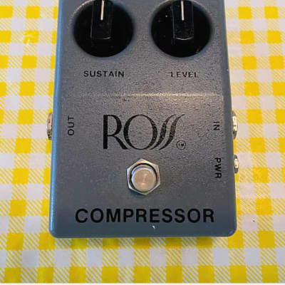 Ross Compressor Grey Original Vintage 1978' USA RCA CA3080E | Reverb