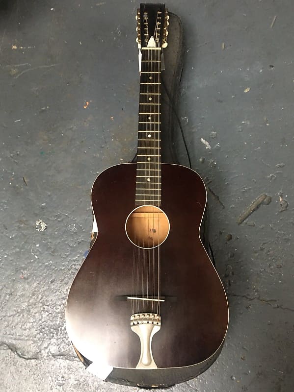 12 String Guitar Left-Handed Vintage Acoustic Stella | Reverb UK