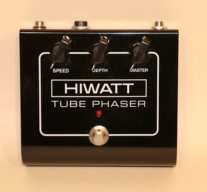 Hiwatt Tube Phaser Guitar Effects Pedal in Box | Reverb