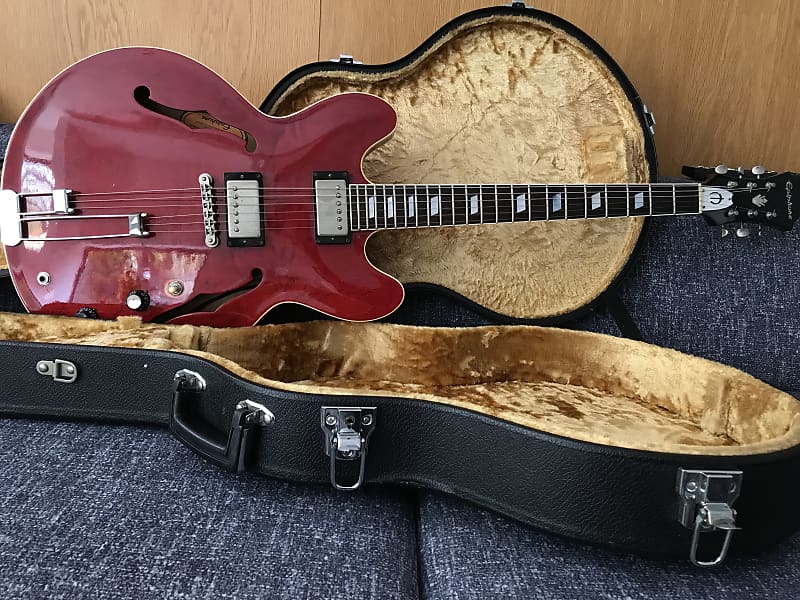 Epiphone Riviera 1993 Terada Japan - Red | Reverb