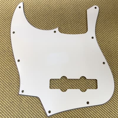 Hand made WHITE plexiglass pickguard to fit on | Reverb Australia