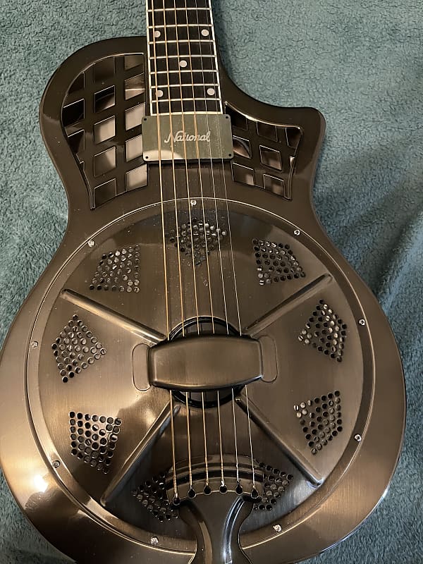 Republic Resonator w/National slimline pick up | Reverb