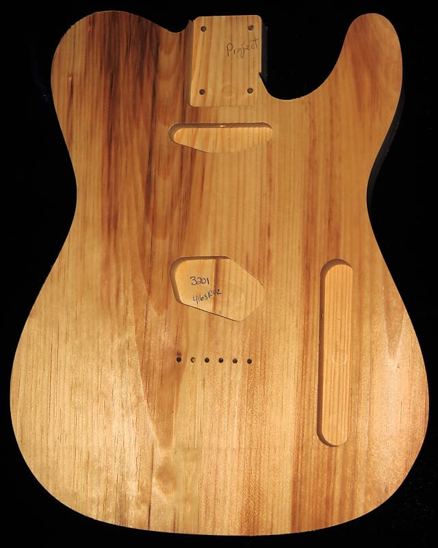 Aged Pine Telecaster Tele Body Standard 4lbs10oz #3201 - | Reverb