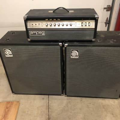 Ampeg V4 Full Stack Guitar Amp Black | Reverb