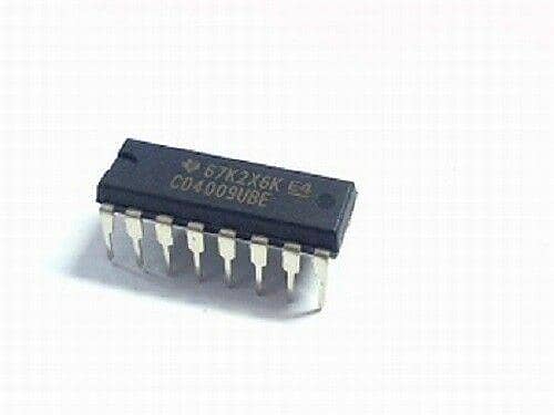 Texas Instruments CD4009UBE CD4009 CMOS Hex Inverting | Reverb