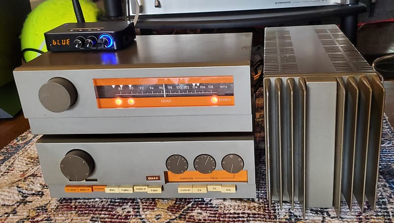 Quad Quad 303 Power & 33 Preamps with FM3 Tuner 1960s - Fully | Reverb