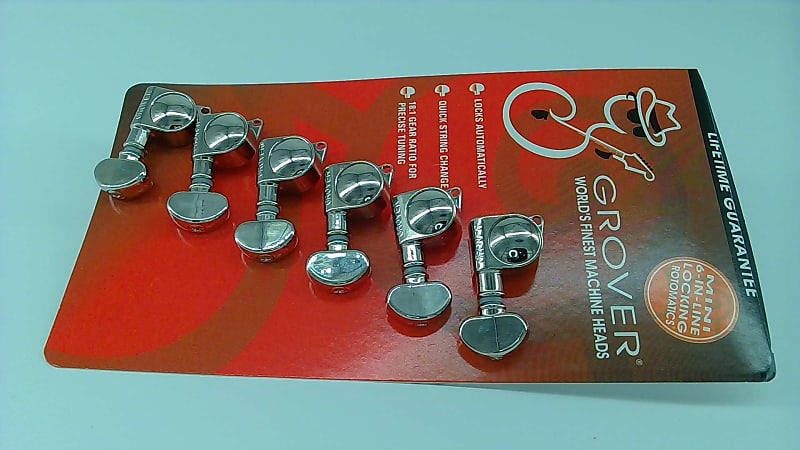 Grover Tuners 6-in-line - Left handed | Reverb