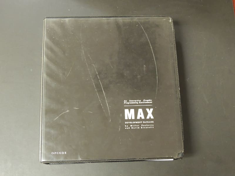 MAX An Interactive Graphic Programming Environment | Reverb