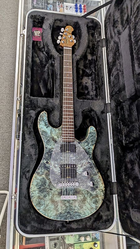 Ernie Ball Music Man Steve Morse Y2D BFR Electric Guitar Jade | Reverb