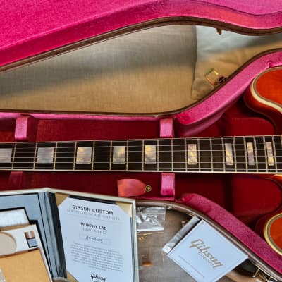 Gibson Custom Shop Murphy Lab 1959 ES-355 Watermelon Red | Reverb
