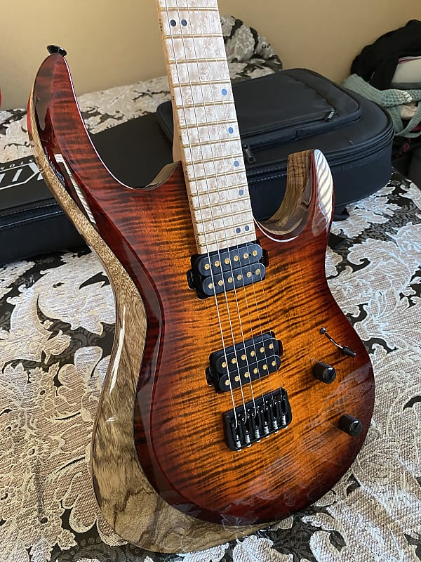 Kiesel Aries 2022 - Deep Orange Burst | Reverb