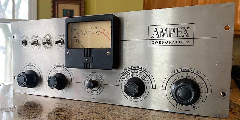 Ampex 351 1950s Tube Microphone Preamplifier Modded for | Reverb
