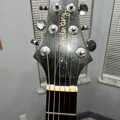 2003 Anderberg Gunnie Carved Top Neck Thru Custom | Reverb