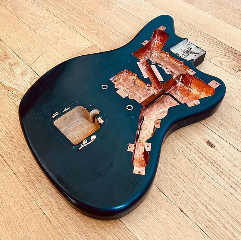 Warmoth Jazzmaster Body - Black | Reverb