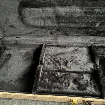 Hagstrom Super Swede Bass Deluxe Hardshell Case - Tweed | Reverb