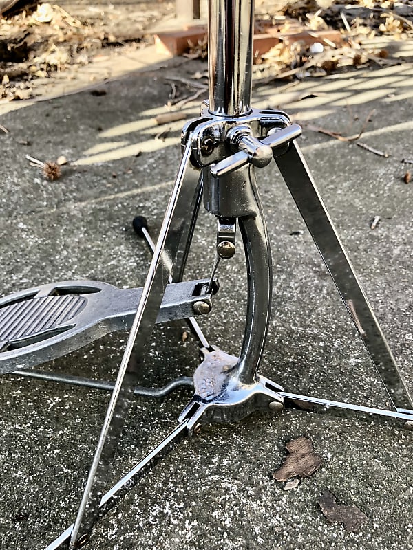 Ludwig Vintage Model 1123 Hi-hat Stand Ringo Chrome Complete | Reverb