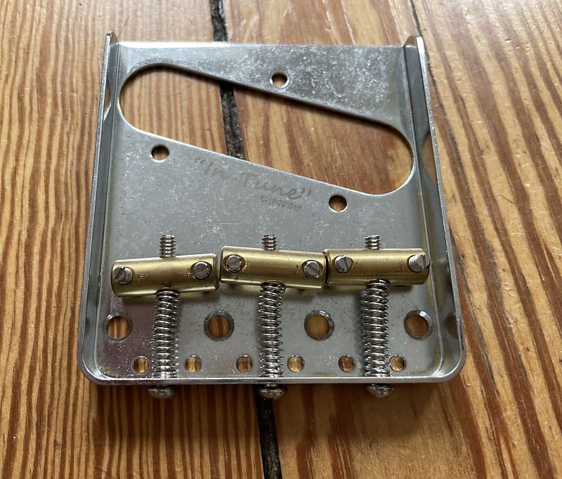 Gotoh BS-TC1 Aged T-Style Bridge 2023 - Relic, Aged | Reverb