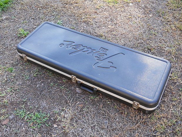 '70s '80s Fender Hard Shell Guitar Case, Vintage, Strat, | Reverb