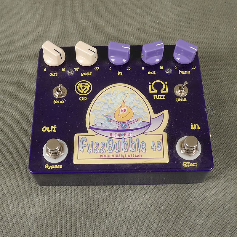 Analogue Alien Fuzz Bubble Fuzz FX Pedal - 2nd Hand | Reverb