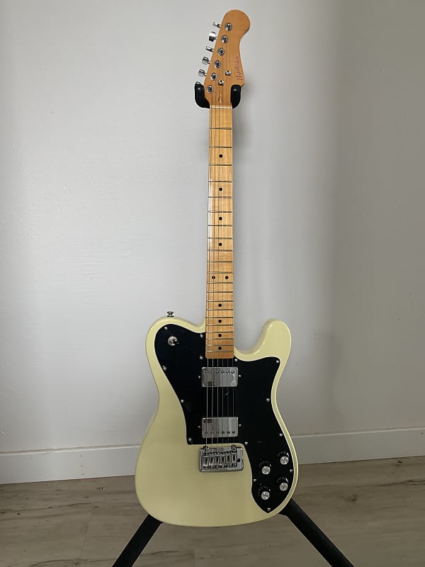 Hadean Telecaster Deluxe in Vintage White!! | Reverb