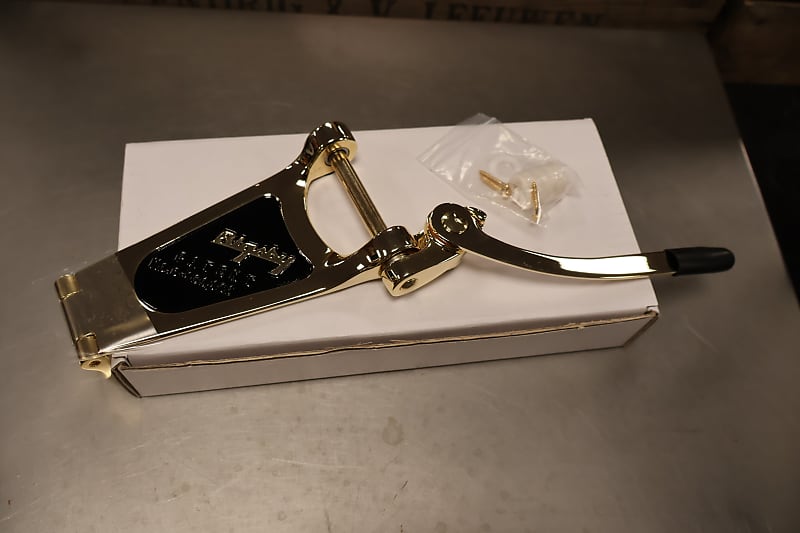 Bigsby B6 Vibrato Tailpiece, Gold, Extra Short Hinge | Reverb