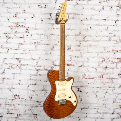 Godin - SDXT Electric Guitar, Brown Quilt Top - x5598 - USED | Reverb