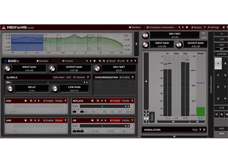 MeldaProduction MMultiBandBitFun (Download) | Reverb
