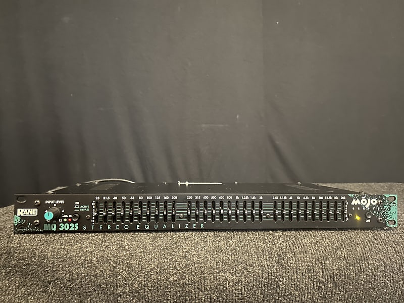 Rane Mojo Series MQ302s Rack Mount 30 Band Stereo Graphic | Reverb