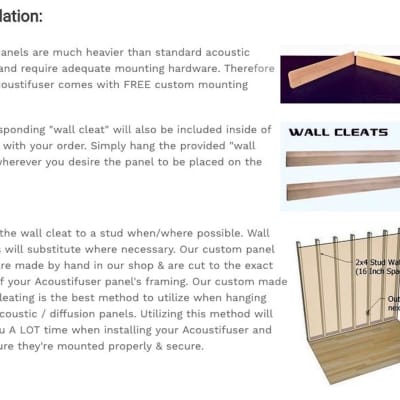 HYBRID ACOUSTIFUSER - Absorption/Diffusion Panel | Reverb