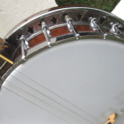 Bacon & Day Peerless Tenor Banjo, 1930, Resonator, Tone Ring, | Reverb