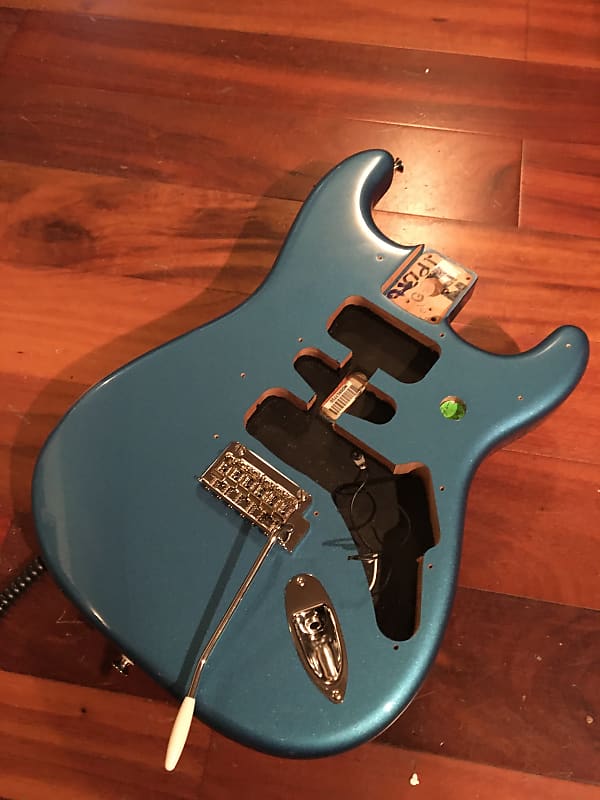 Fender Lake Placid Blue Player Strat Stratocaster Alder Body | Reverb