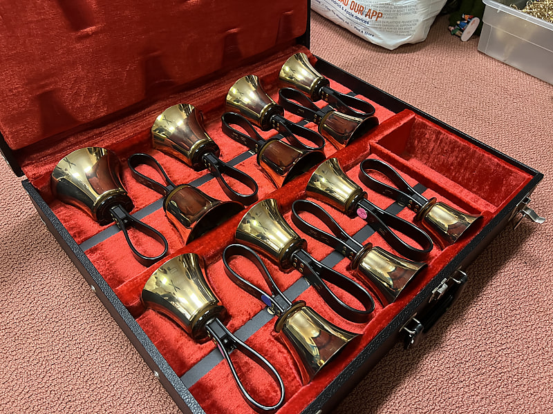 Schulmerich Handbells Mid-90s - Brass | Reverb