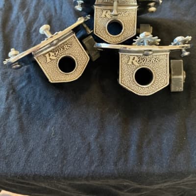 3 Rogers Big R Mounting Brackets 1972 - 1984 | Reverb