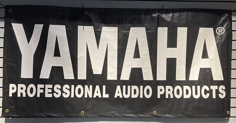 Big Yamaha Professional Pro Audio Dealer Banner Sign Display | Reverb