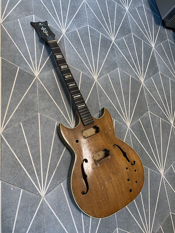 Kay Speed Demon 1960s Natural Project Guitar | Reverb