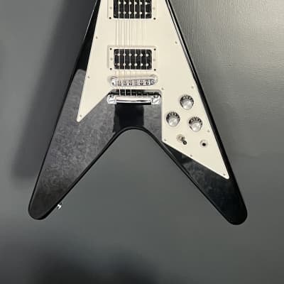Gibson Flying V 70s Rocker, Ebony | Reverb