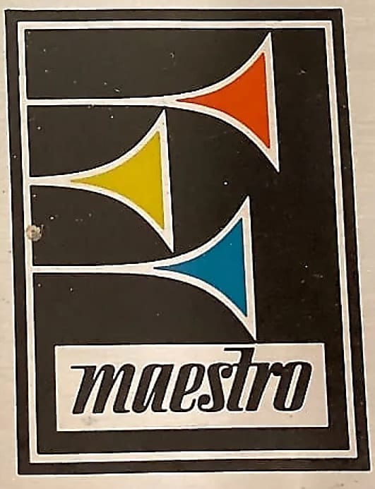 Maestro RARE dealer window sticker 60s 70s | Reverb UK