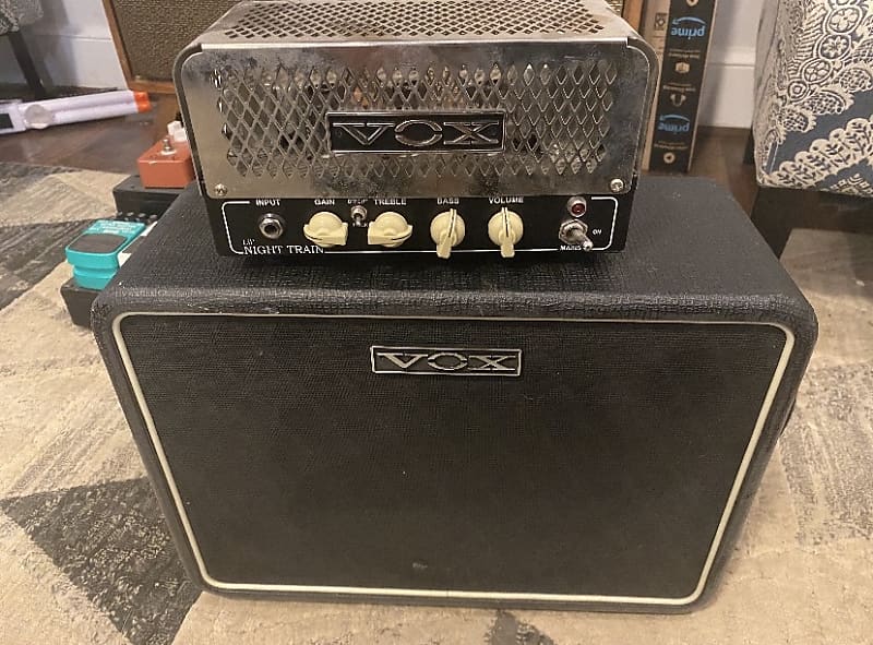 Vox Lil' Night Train Tube Mini Amplifier Head with Cabinet | Reverb