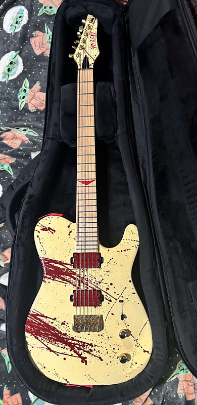 Kiesel Solo - 2024 - Blood Splatter | Reverb