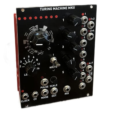 Music Thing Modular Turing Machine mk2 with Voltages and | Reverb