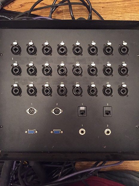 Pro Audio LA Studio wall box / 15 ft snake section | Reverb