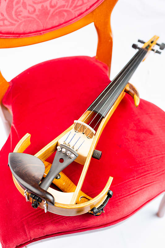 Cauldron Music Electric Violin - Brazilian Angelim with Maple | Reverb