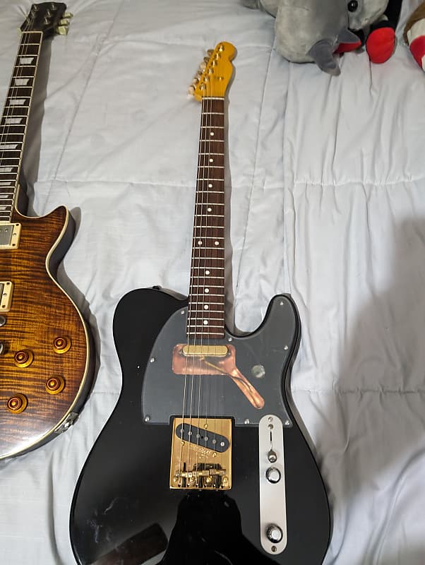 Partscaster Tele 2015-2022 - Black | Reverb